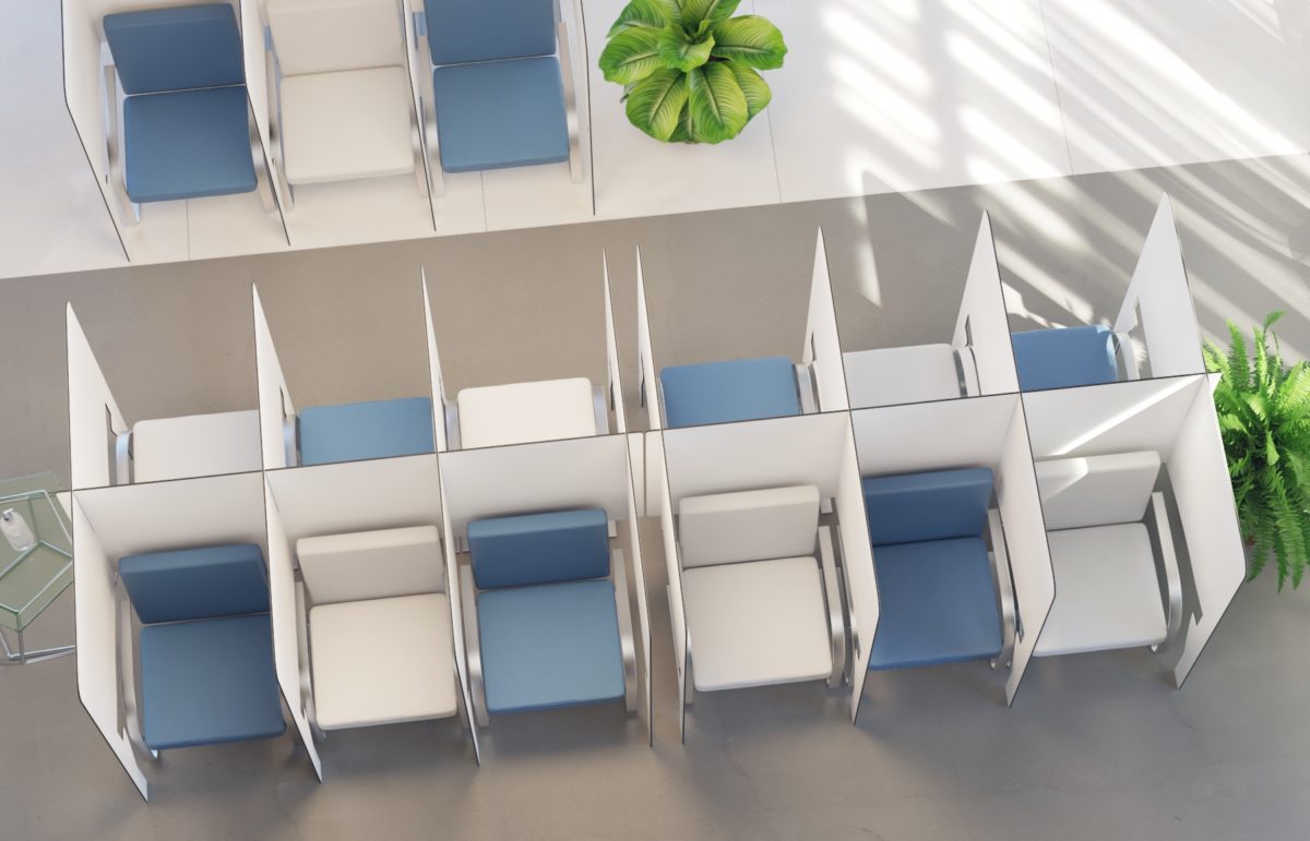 Safe Screen Chair Cubby - Spectrum - Phenolic Lockers