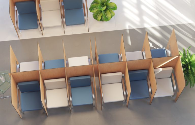 Safe Screen Office Cubbies - Spectrum - Phenolic Lockers